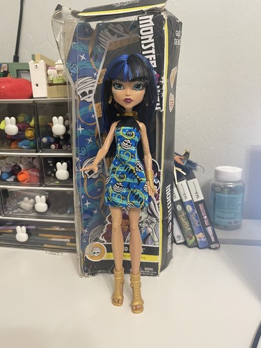 Monster High Cleo De Nile Doll Skullette Series 2015 for sale online | eBay