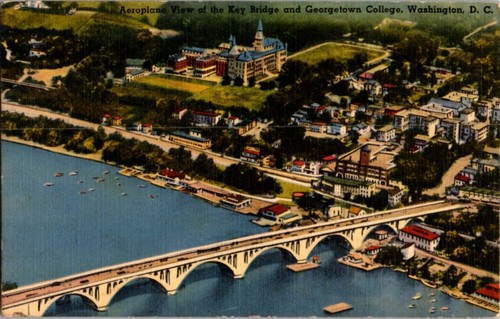 Washington DC : AERIAL VIEW d/13 BF6425 | eBay