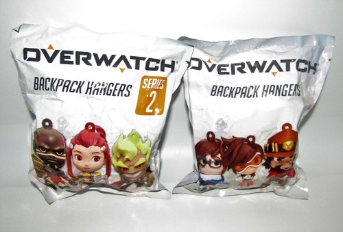 BLIZZARD OVERWATCH BACKPACK HANGERS SERIES 1 & 2 BLIND BAGS NEW SEALED ...