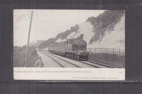 GREAT BRITAIN,MIDLAND & SOUTH WESTERN JUNCTION RAILWAY,PASSENGER TRAIN ...