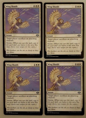 [4x] Wing Shards Modern Horizons MTG Magic The Gathering NM Playset | eBay
