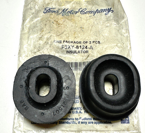 Two Ford Lower Radiator Mount / Support Bushings / Insulators NOS F3XY ...