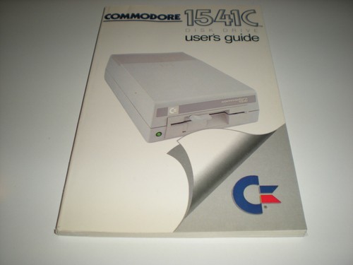 Commodore 1541C disk drive User's Guide operating manual only. No ...