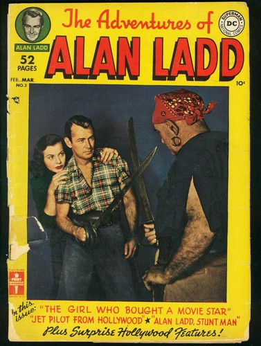 Adventures Of Alan Ladd--#3--1950--COMIC BOOK--DC--FR/G | eBay
