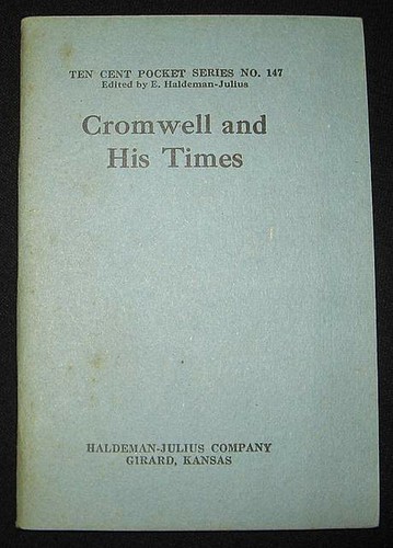 BLUE BOOK #147 1940s OLIVER CROMWELL AND HIS TIMES * COLLECTIBLE BOOK ...