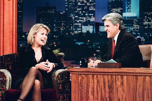 Model Anna Marie Goddard On Leno 1995 Old Television Photo 1 | eBay