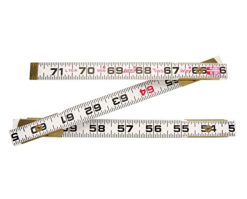 Sokkia 966 6' Red End Two Way Folding Ruler 37103453754| eBay