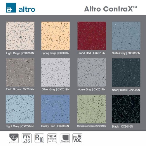 Altro ContraX Sparkle Vinyl - Anti Slip Safety Flooring - Heavy Duty ...