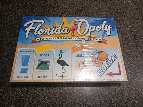 Florida Opoly Monopoly Board Game Sealed | eBay