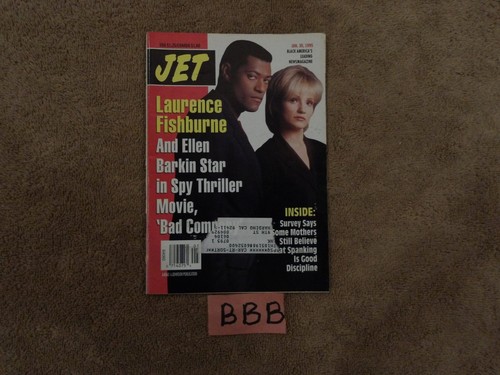 Jet Magazine / January 30 1995 / Laurence Fishburne & Ellen Barkin Bad ...