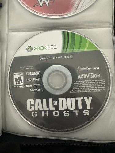 Call of Duty: Ghosts (Xbox 360, 2013) Game Disc 1 Only Cod 47875846814 ...