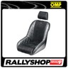 OMP Silverstone Synthetic Leather Performance Car Seat - Black (Classic ...