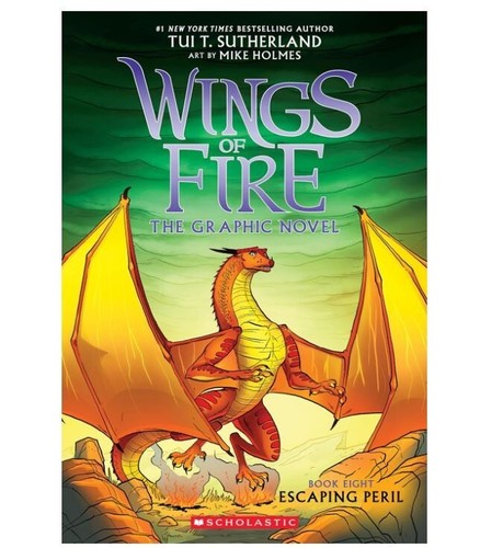 Escaping Peril: a Graphic Novel (Wings of Fire Graphic Novel #8) (Wings ...