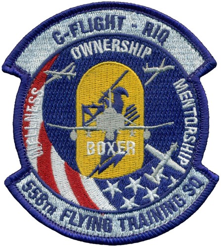 USAF 558th FLYING TRAINING SQUADRON PATCH - C FLIGHT | eBay