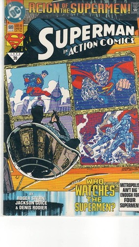 DC Comic Reign of the Supermen Action Comic #689 | eBay