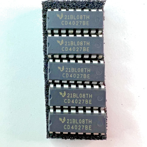 5pcs CD4027BE CD4027 CMOS Dual J-K Flip Flop | eBay