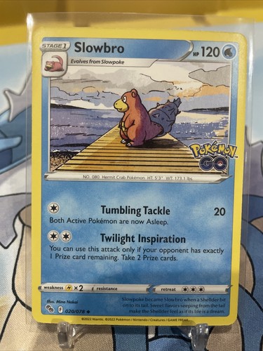 Slowbro 20/78 - Pokémon GO - Uncommon - Pokemon Card TCG | eBay