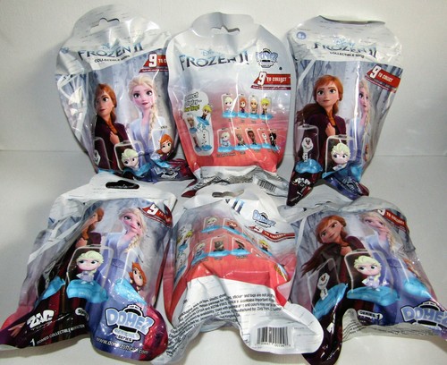 2018 DOMEZ DISNEY FROZEN II SERIES 1 MINI FIGURES LOT OF (6) RANDOM ...