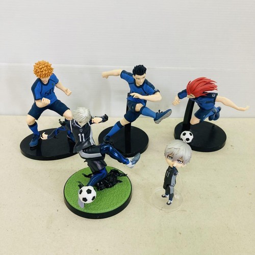 Blue Lock Figure Lot 5 Nagi Kunigami Barou Chigiri Ichiban Kuji Mini | eBay