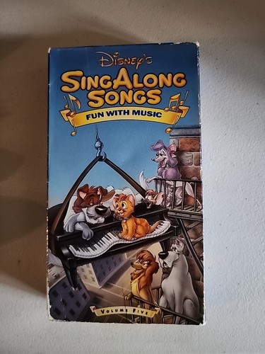 Walt Disneys Sing Along Song Fun With Music VHS Tape Home Video ...