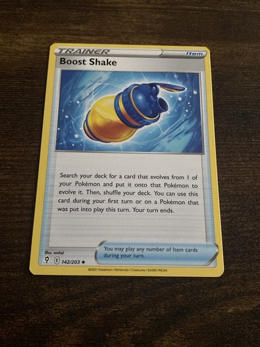 Boost Shake Evolving Skies 142/203 Pokemon TCG D2491* | eBay