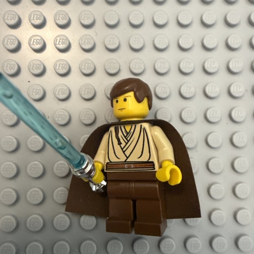 LEGO Star Wars Young Obi-Wan Kenobi W Padawan Braid 7203 Jedi Defense I ...