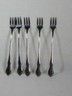 6 GENUINE ONEIDA CHATEAU COCKTAIL/SEAFOOD FORKS 18/8 STAINLESS FREE ...