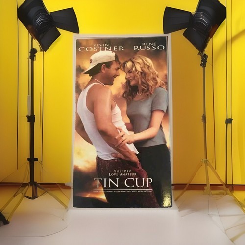 Tin Cup VHS Kevin Costner Rene Russo Don Johnson Cheech Marin Comedy ...