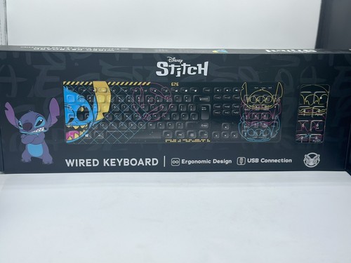 Culturefly Disney Stitch Wired Keyboard- for sale online | eBay
