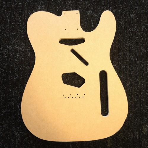 Telecaster Body Template. 1/2" MDF. Made & shipped from Maine USA. | eBay