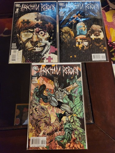 Arkham Reborn SET#1-3 2010 DC COMIC BOOK 9.4 AVG V21-15 | eBay