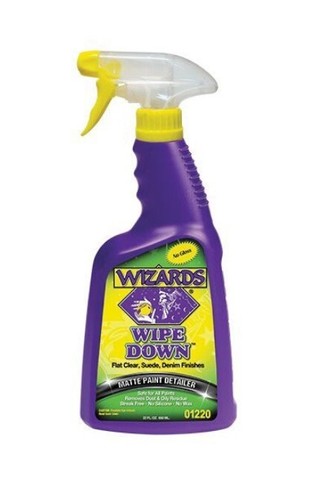 Wizards 01220 Wipe Down Matte Paint Detailer - 22oz. | eBay