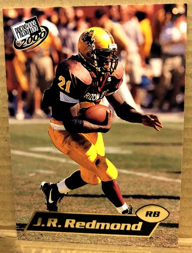 J. R. Redmond(Arizona State)2000 Press Pass Gold Football Trading Card ...