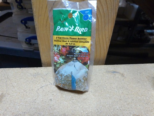 LOT of 5 Rain Bird 1300 Flower Bubbler Nozzle, 360° Circle Pattern, 1 ...