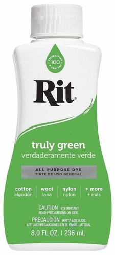 Rit DYE Liquid GRN, 8 Fl Oz, Truly Green | eBay