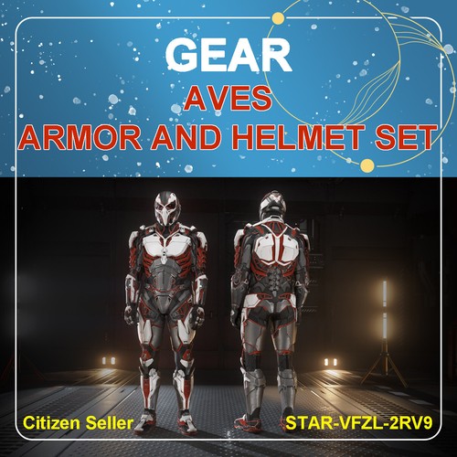STAR CITIZEN GEAR - CCC Aves Armor and Helmet Set | eBay