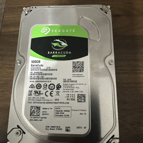 Seagate Barracuda Compute 500GB Internal Desktop Hard Drive Model ...
