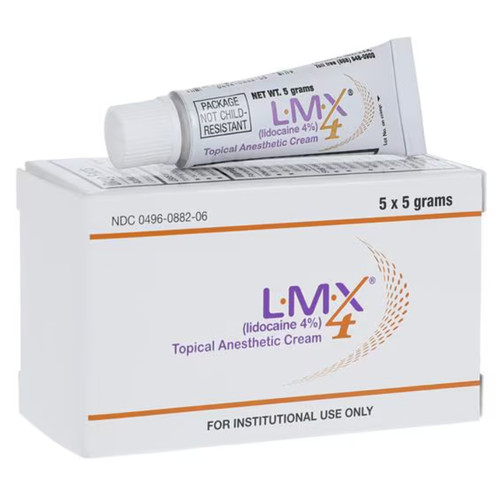 LMX4 Topical Anesthetic Cream, Pain Relief, 4% Lidocaine, 5 Grams - 1 ...