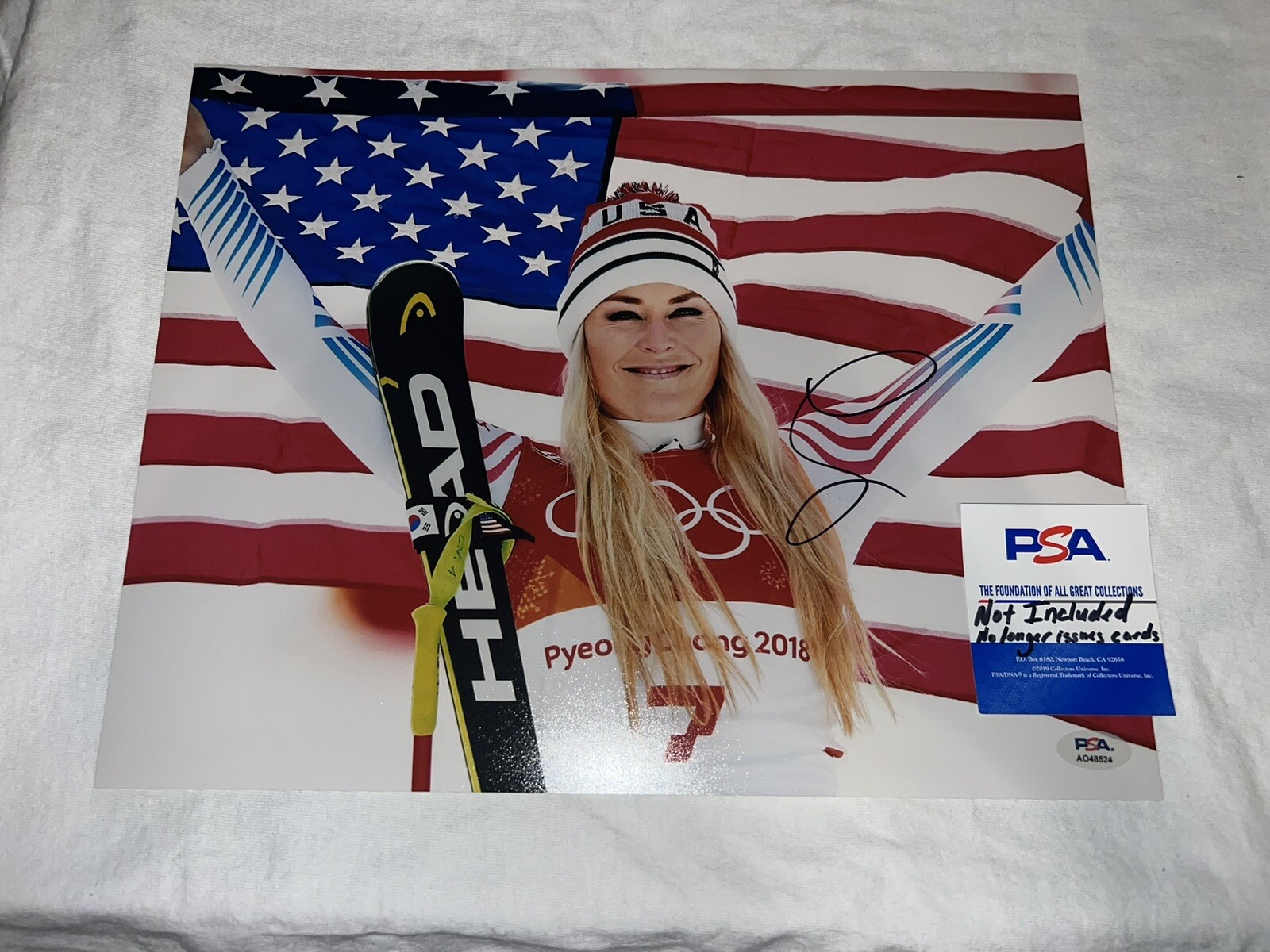Lindsey Vonn Autographed Memorabilia | Signed Photo, Jersey ...