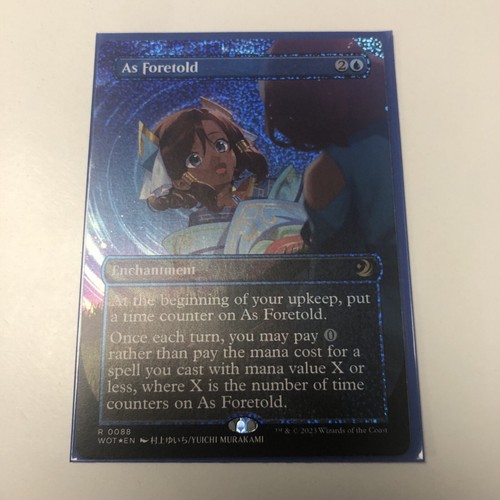 MTG: As Foretold (Anime Confetti Foil) - Wilds of Eldraine: Enchanting ...