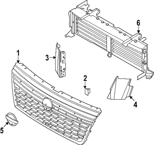 Genuine Nissan Shutter 21421-7KA0A | eBay