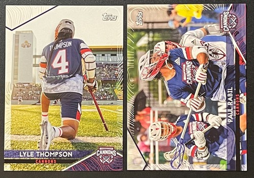 2022 Topps PLL Lacrosse Cannons Team Set (26 Cards) - Rabil / Lyle ...
