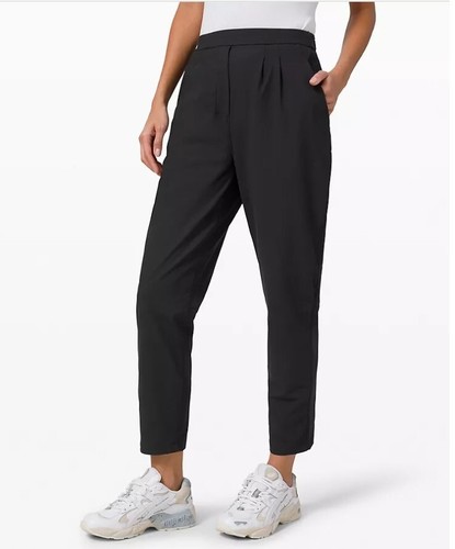 Lululemon Essential High-Rise Trouser, Warpstreme, Black, Size 2, New ...