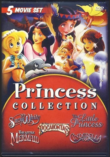 Princess Collection DVD (5 Animated Movies) | eBay