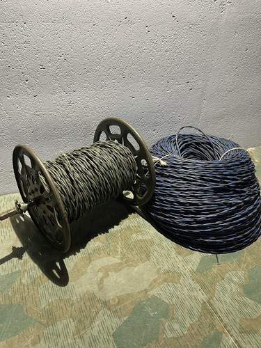 WW2 German Style Wehrmacht Radio FF33 Field Telephone Cable Wire ~ 500 ...