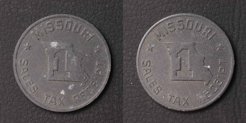 *Unites States Sales Tax Token, Missouri 1 Mill Coin Jeton US U.S.A.[E7479]7h4 | eBay