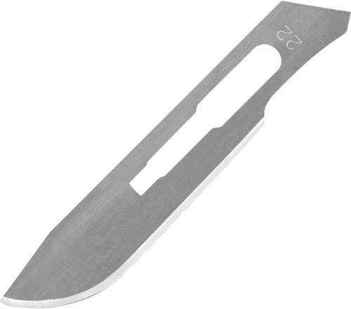 Havalon Set Of 12 Piranta-Tracer Stainless Fixed Knife Replacement ...
