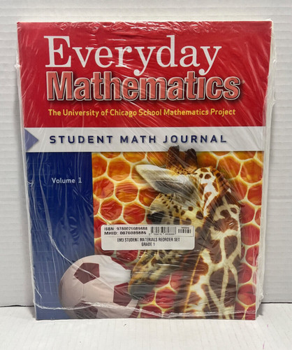 Everyday Mathematics Student Math Journal Volume 1 9780076045365| eBay