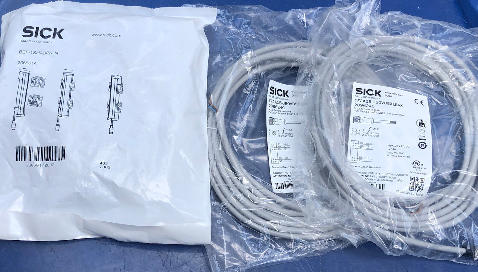 Las mejores ofertas en Conector SICK Cable con sensores industriales | eBay
