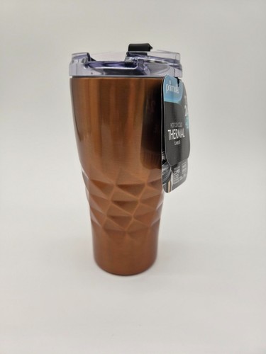 PRIMULA 20oz Stainless Steel, Hot Cold Thermal Tumbler - Copper - NEW ...
